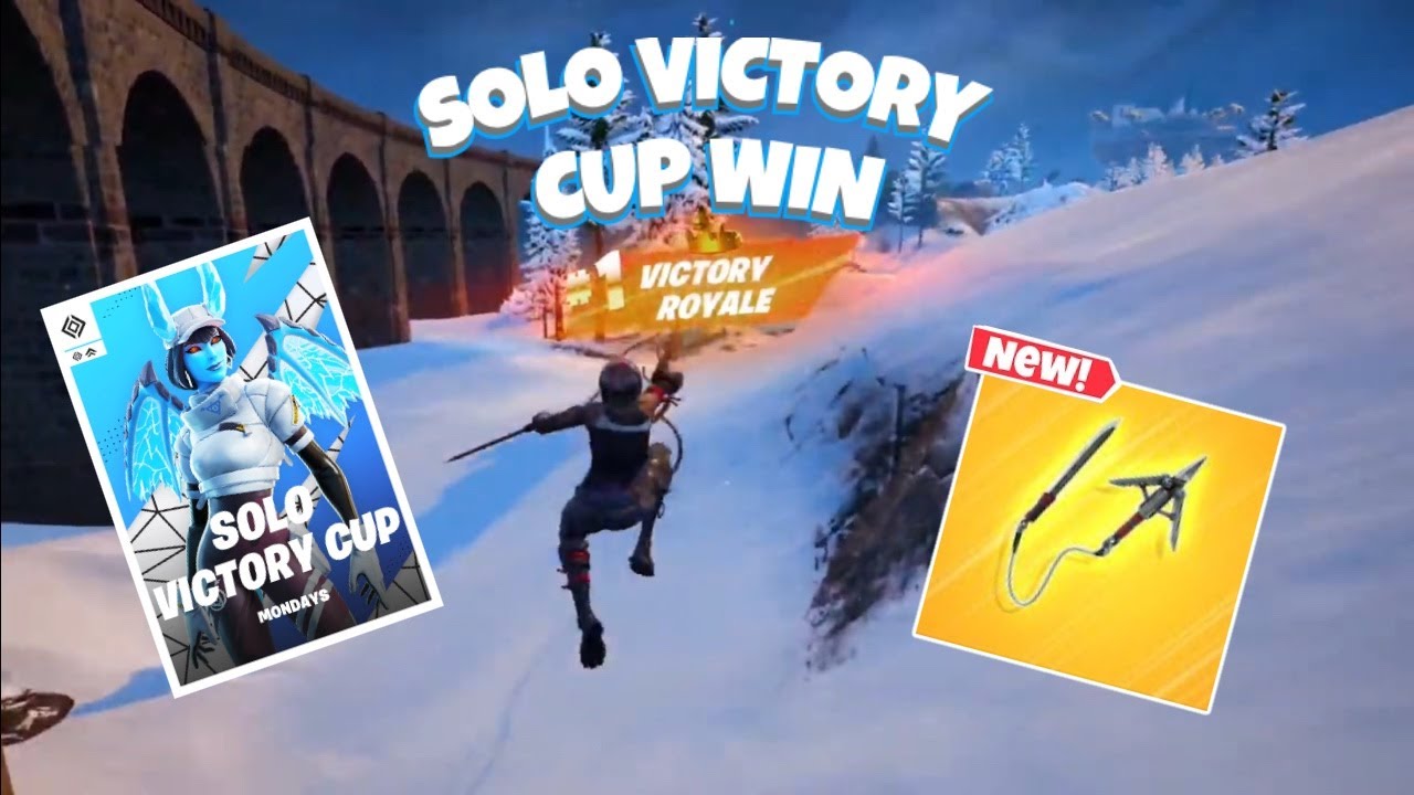 How I Won the SOLO VICTORY CUP in Fortnite! - YouTube