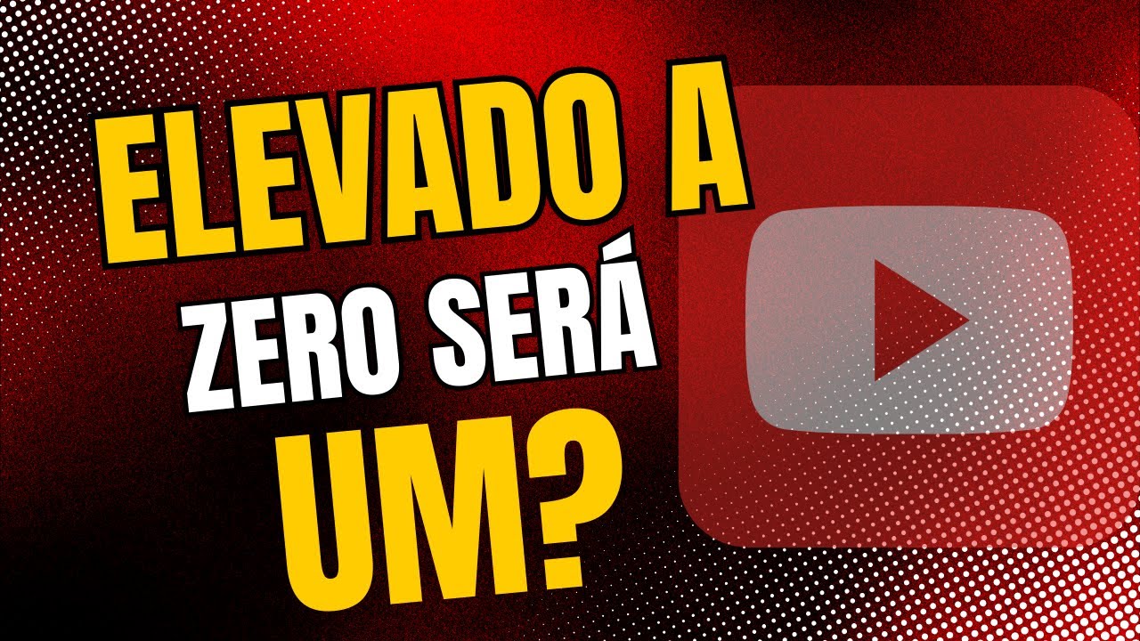 Um número elevado a zero será igual a 1? | Prof.: Erick Mendes - YouTube
