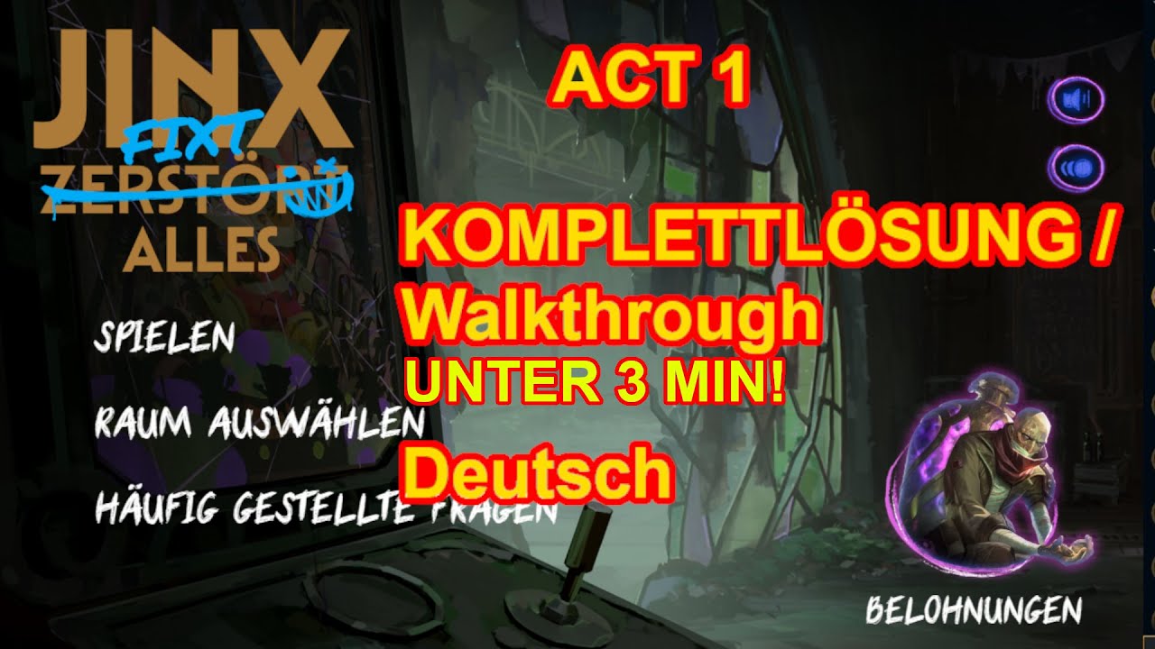 League of Legends Client Mini Game Jinx fixt Alles walkthrough ...