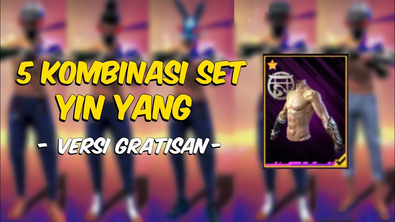 5 KOMBINASI SET YIN YANG KUNING (UTAMA) VERSI GRATISAN😎 - YouTube