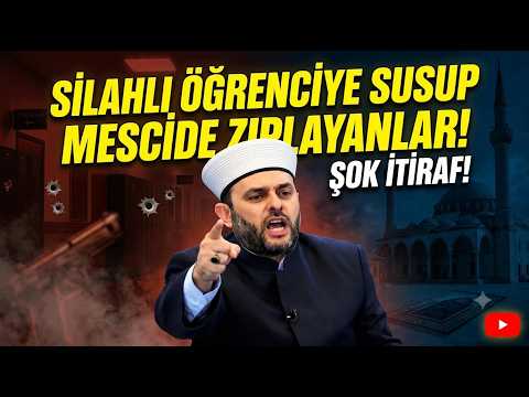Silahlı Öğrenciye Susup Mescide Zıplayanlar!\