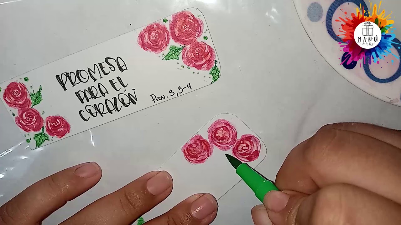 DIY- Flores con marcadores económicos - FACIL DE HACER - YouTube