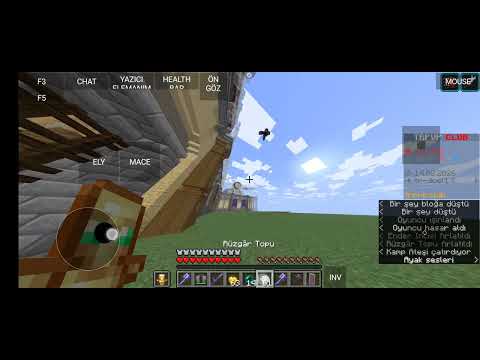 Mace pvp on mobile gameplay server:tr.pvpclub (kısa sürdü la) 