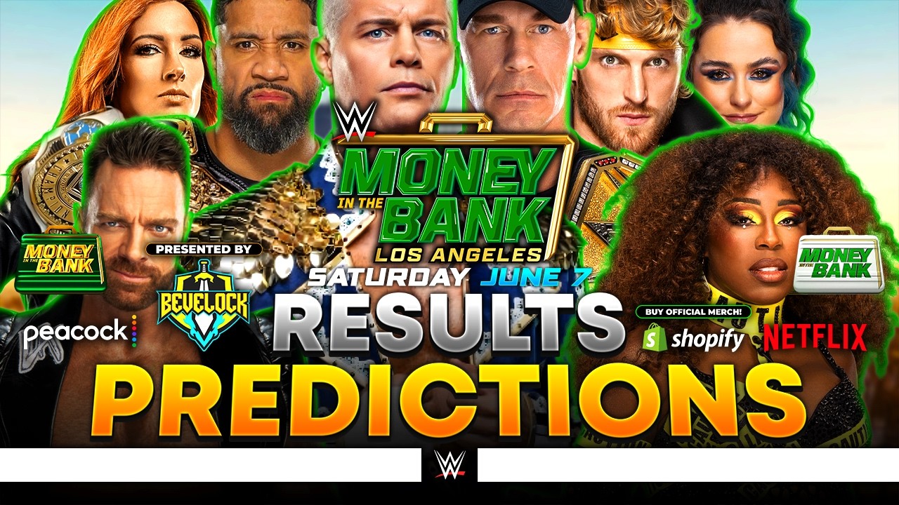 WWE Money in the Bank 2025 - Results Predictions - YouTube