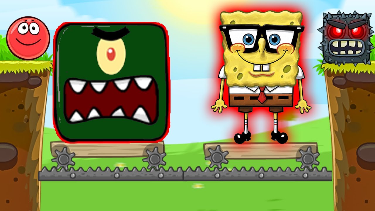 Red Ball 4 vs Spongebob - YouTube