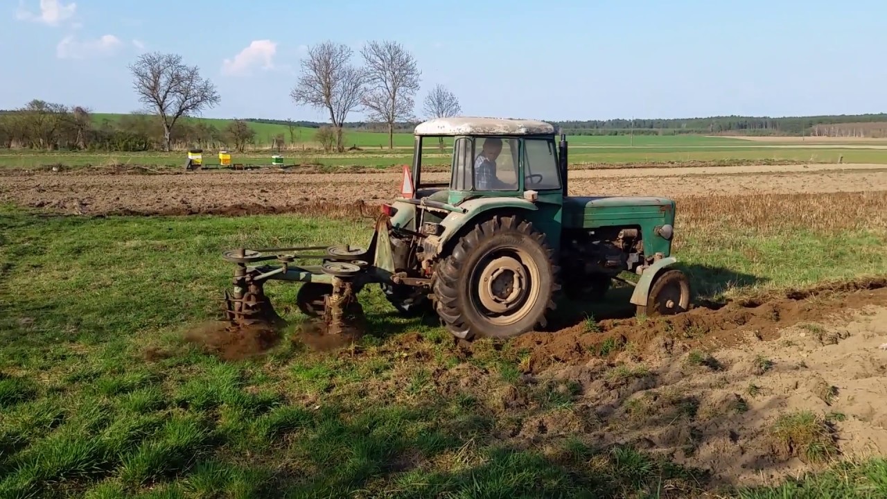 Pługofrezarka Unia Grudziądz - YouTube