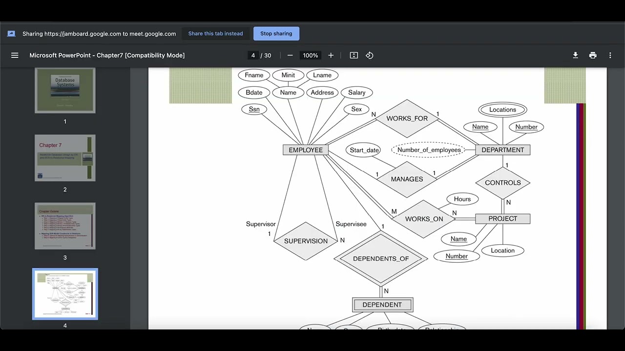 CSE370: Relational Schema Mapping Step 3, 4, 5, 7 - YouTube