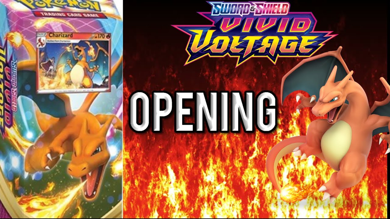 POKEMON TCG VIVID VOLTAGE CHARIZARD THEME DECK OPENING - YouTube