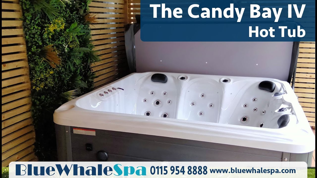 The Candy Bay IV 5 Seater hot tub - YouTube
