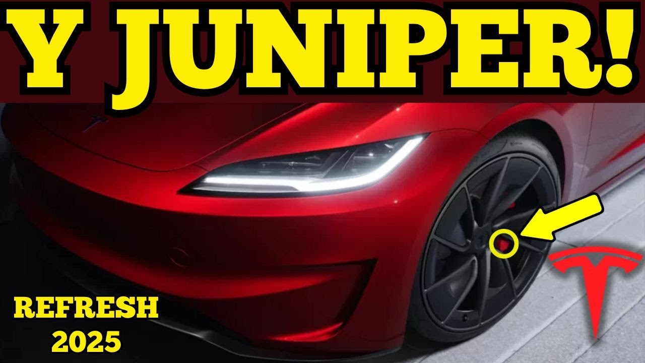 THIS SURPRISED ME! Tesla Model Y Juniper with new battery technology ...