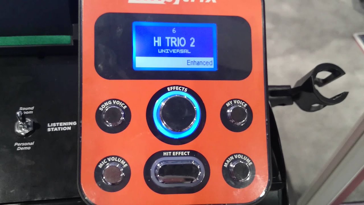 SINGTRIX karaoke system - YouTube