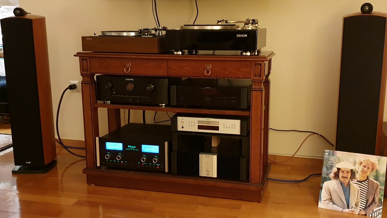 DENON DP A100 JVC Z1s JICO SAS B&W804N McINTOSH MA6500 S & G - YouTube