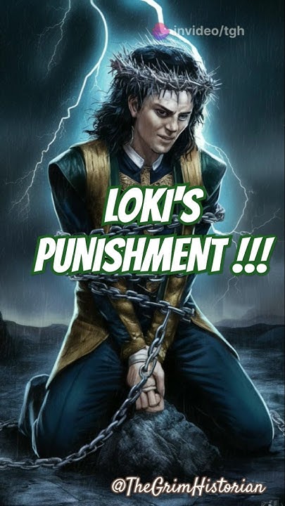 LOKI'S PUNISHMENT #Norsemythology #ytshorts #shortsindia #fyp # ...