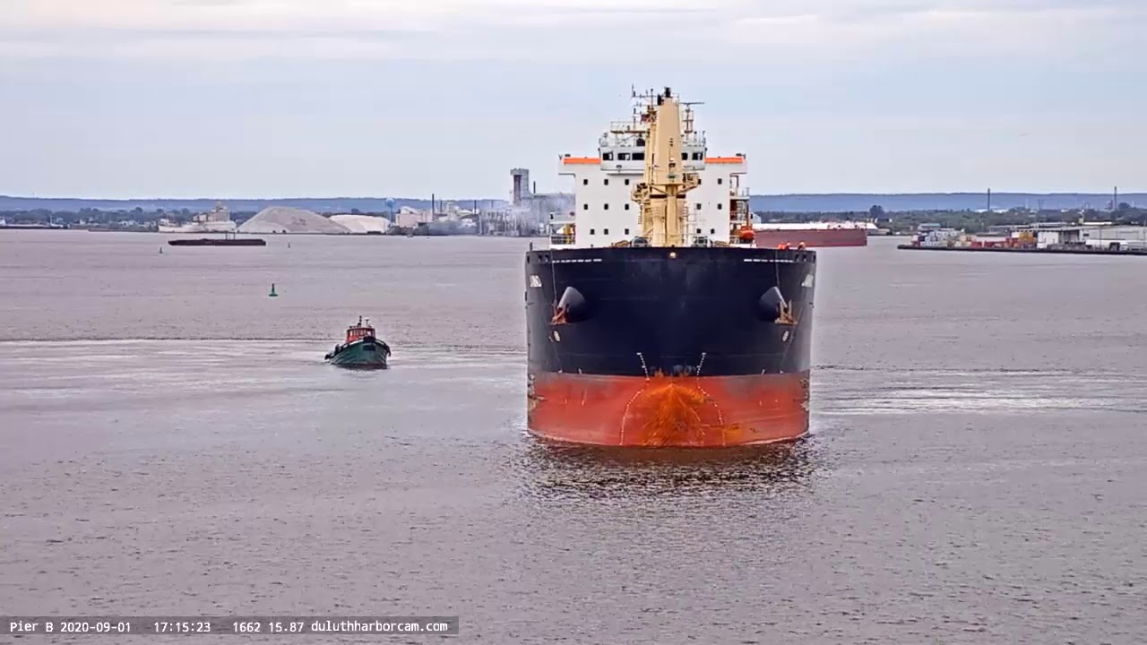 Jamno departed Duluth 09/01/2020 - YouTube