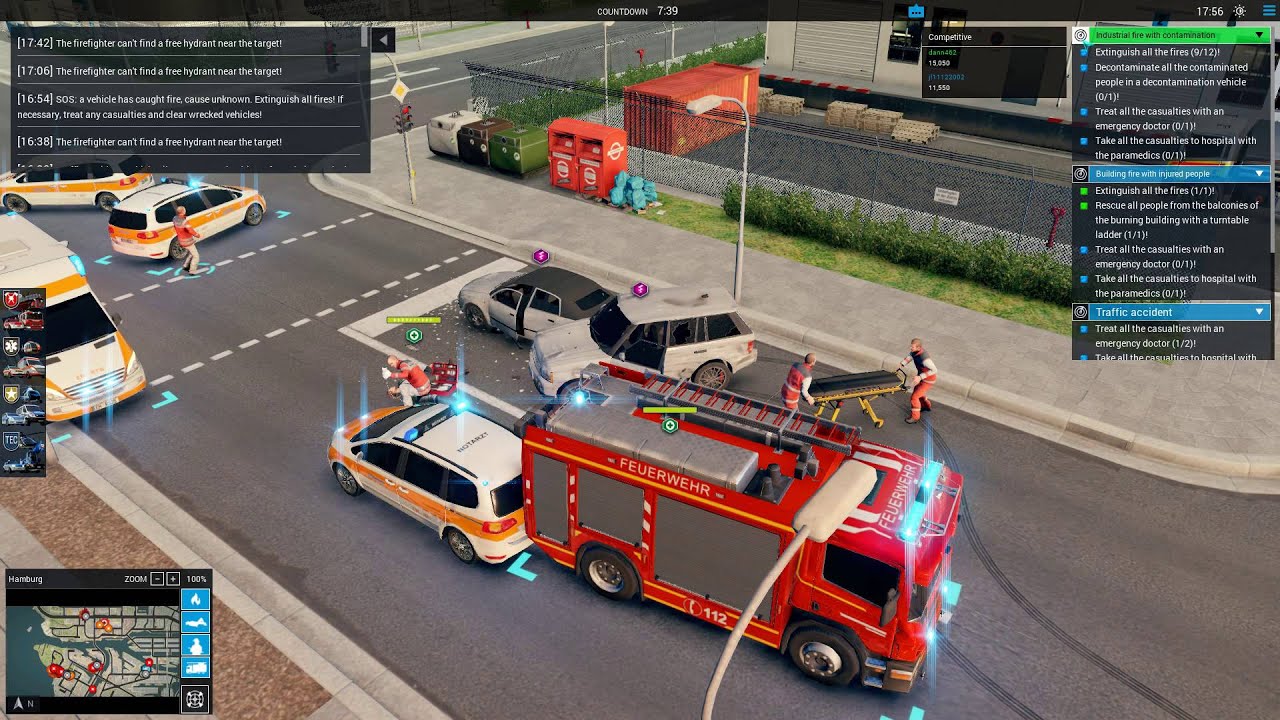 Emergency 2016 - Hamburg Multiplayer Gameplay HD - YouTube