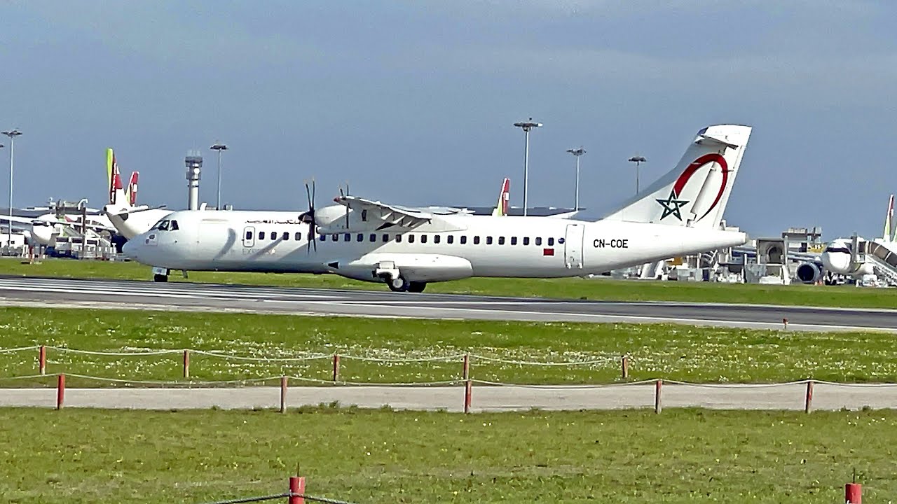 ATR 72-600 _ Royal Air Maroc Express _Lisbon (LIS) to Casablanca (CMN ...