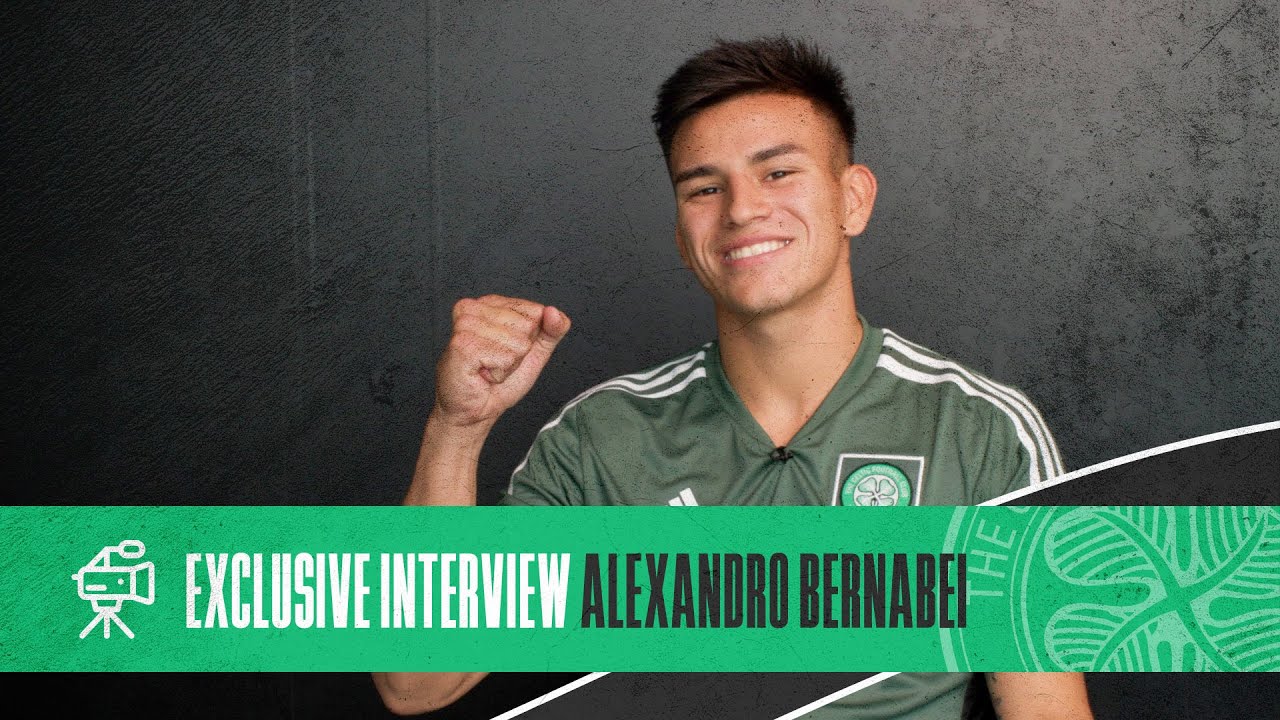 First Ever Argentinian Celtic Player! | Alexandro Bernabei's first ...