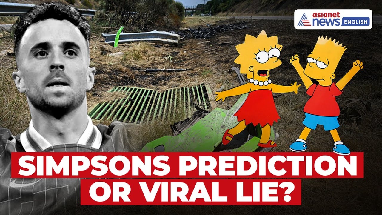 Did The Simpsons Predict Liverpool Star Diogo Jota's Death? Viral Video ...