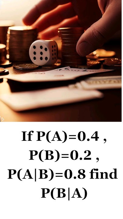 bayes theorem| conditional probability #probability - YouTube