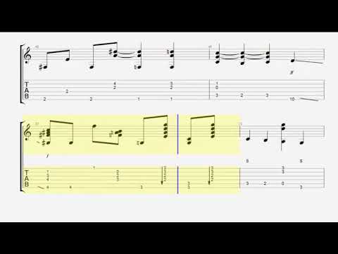 Blue Moon Guitar Tab - YouTube