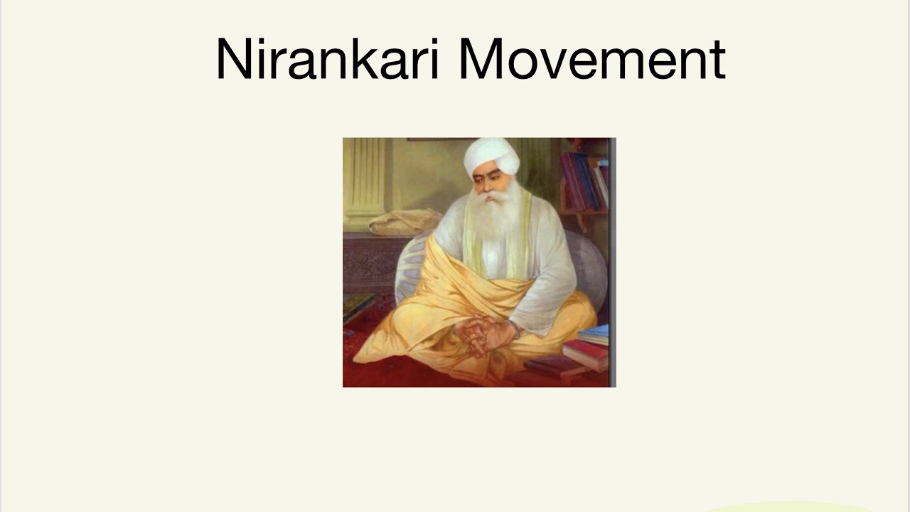 Nirankari movement - socio religious movements in Punjab [ part 1 ...