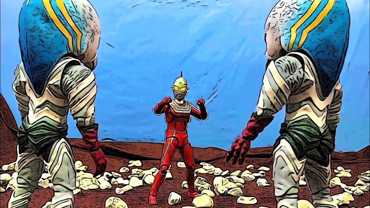 The Seven Assault Plan: Ultraseven vs Alien Guts Part 2 | Ultraman Stop ...