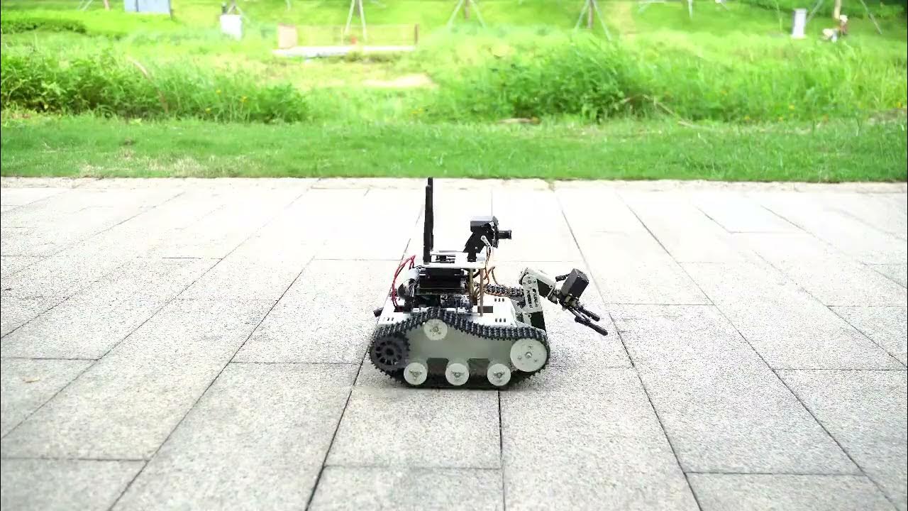 Transbot SE ROS Robot Car for Jetson NANO B01/Raspberry Pi - YouTube