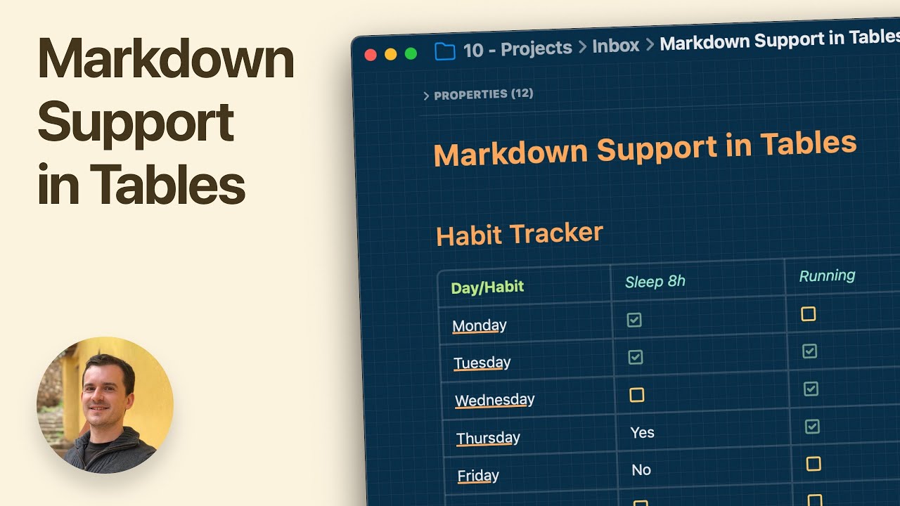 Markdown Support in Tables - YouTube