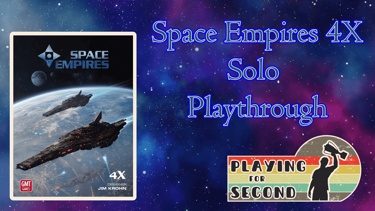 Space Empires 4X Board Game | Solo Playthrough - YouTube