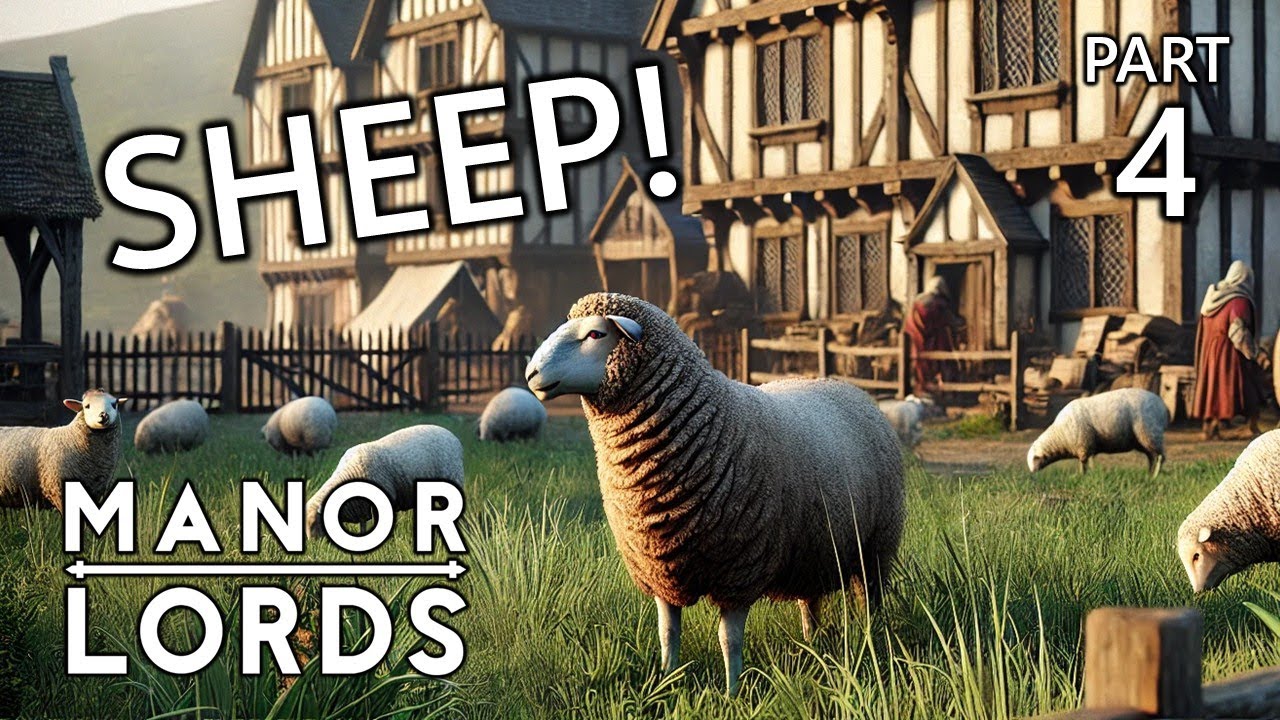 Starting Up The Sheep Production! | Manor Lords [Part 4] - YouTube