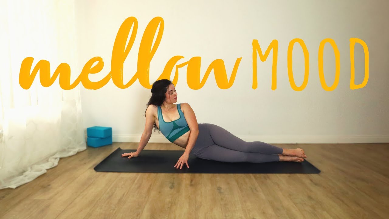Mellow Mood 🍋 30 Minute Gentle All Levels Full Body Opening Yoga ...