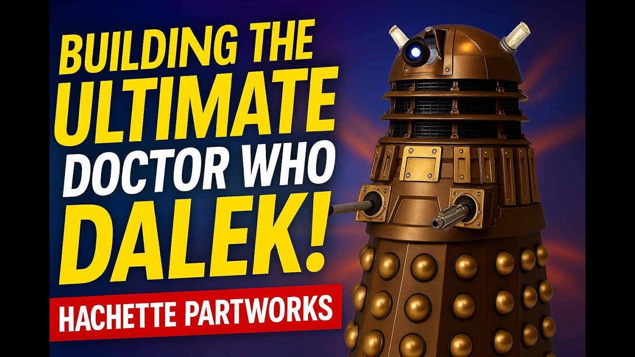 Building the Doctor Who Dalek! | Hachette Partworks Model Build Issue 34 & 34 - YouTube