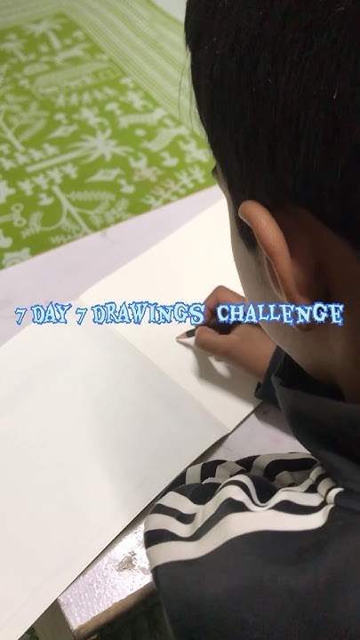 7 day 7 drawings challenge - 1st video || Scenery ️|| #drawings # ...