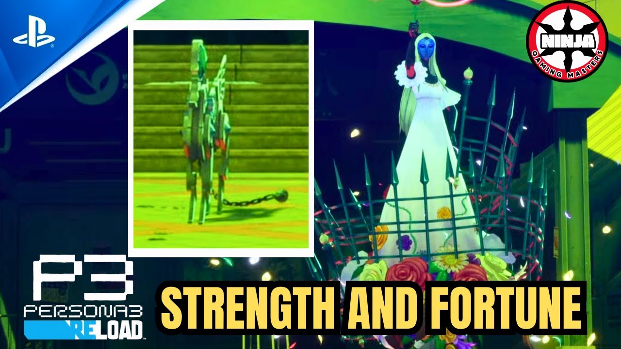 Persona 3 Reload | Strength And Fortune Arcana Full Fight - YouTube