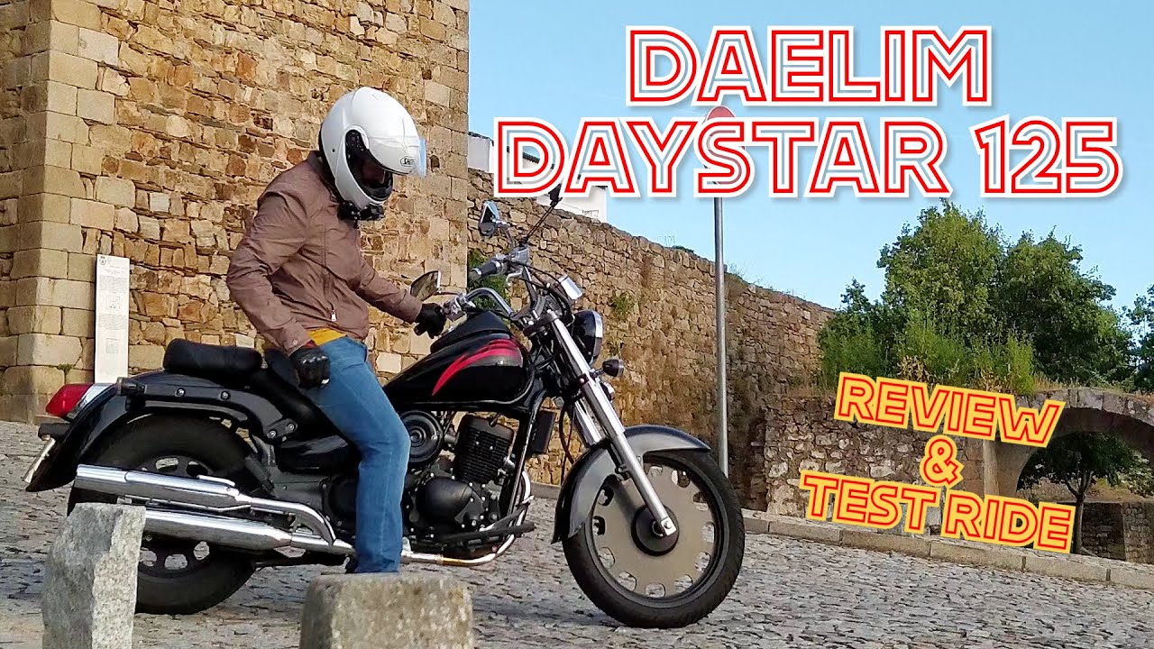 REVIEW & TEST RIDE DAELIM DAYSTAR 125 - TESTAMOS UMA CHOPPER SUL ...