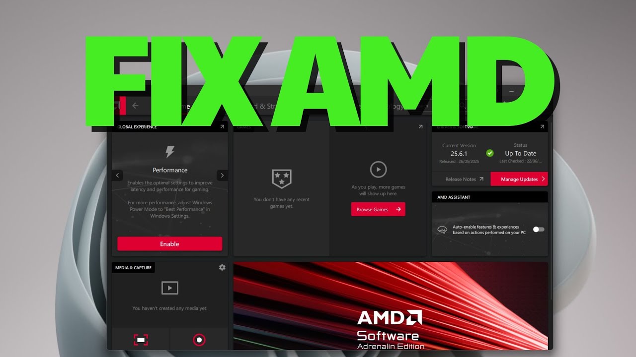 How to Fix AMD Radeon Software / Adrenalin not opening in Windows ...