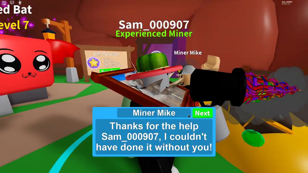 ROBLOX Mining Simulator!Looking For RUBY! - YouTube