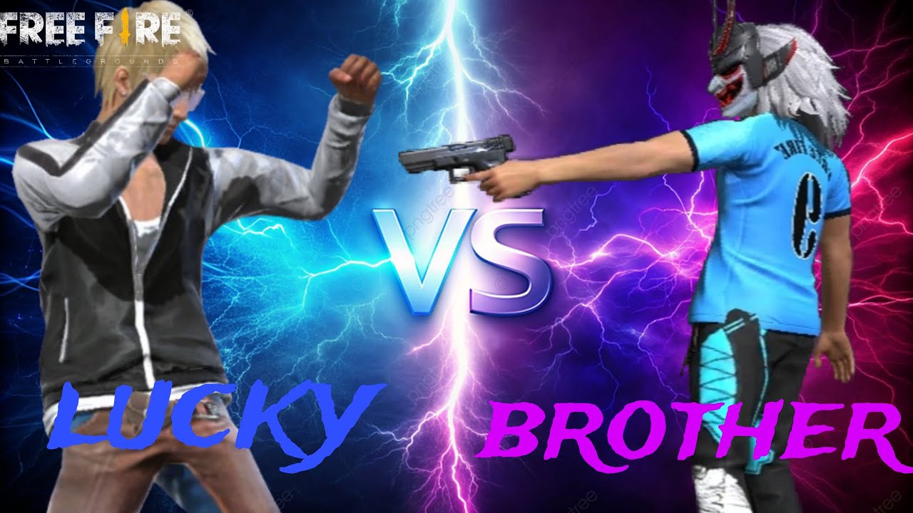 1vs1 LUCKY VS big BROTHER #freefire #viral - YouTube
