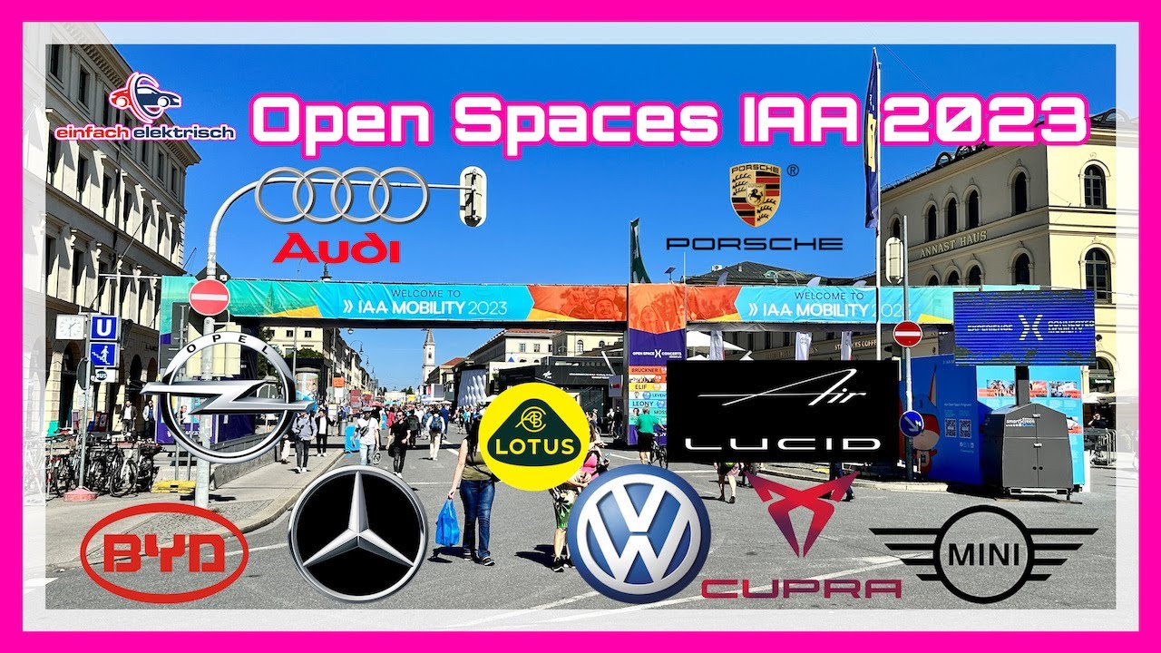 Open Spaces IAA 2023 | spannendes Konzept mitten in München - YouTube
