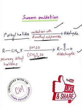 Swern oxidation | Organic chemistry - YouTube
