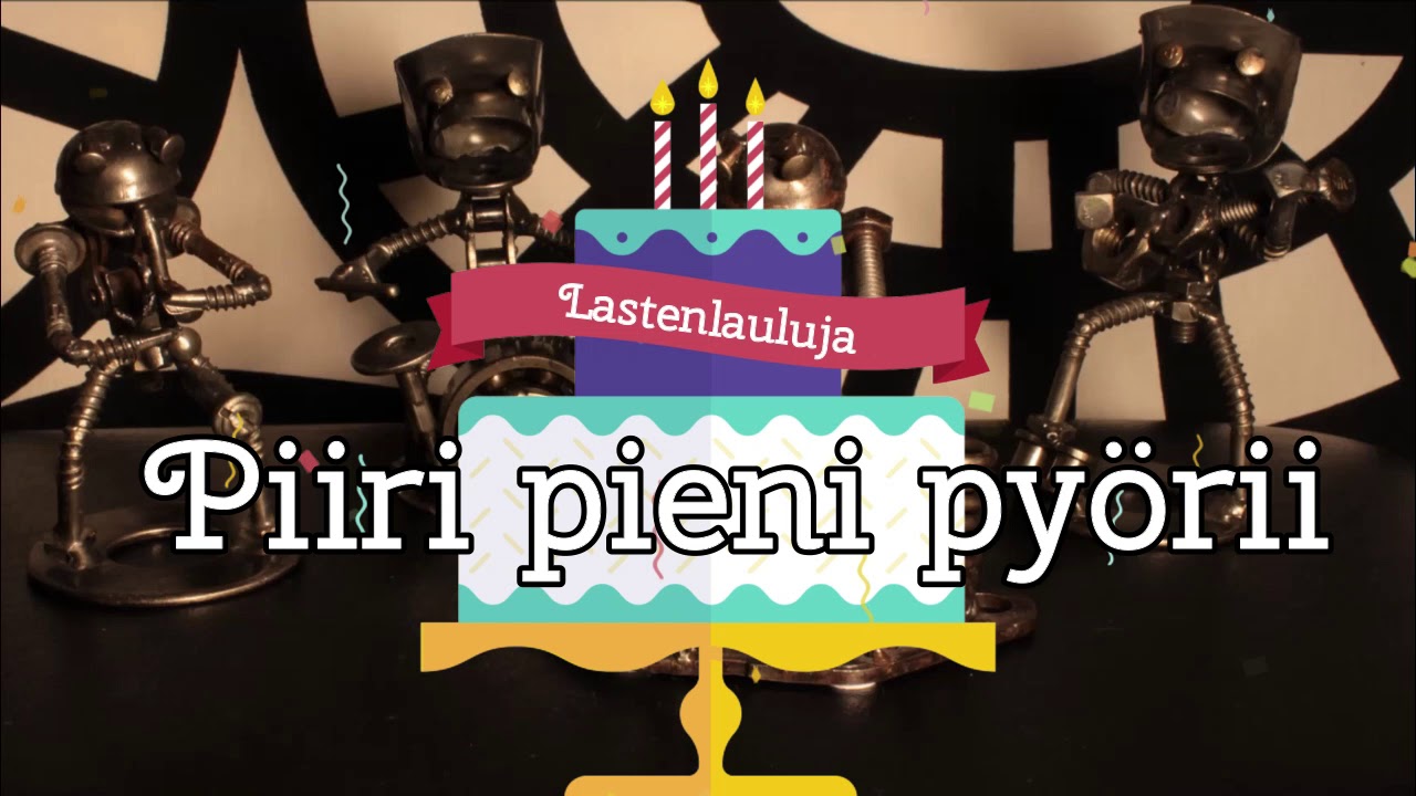 Lastenlauluja -Finnish Children songs kanasensa hämähämähäkki piiri ...