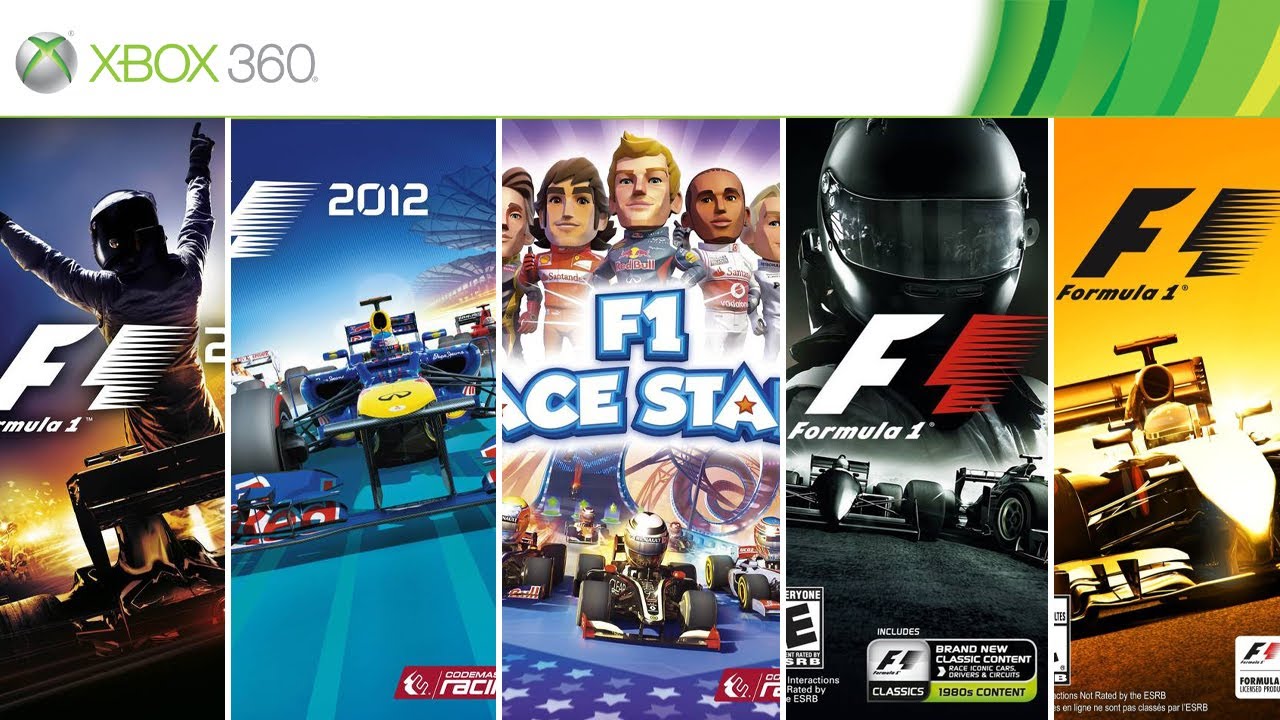Formula 1 Games for Xbox 360 - YouTube