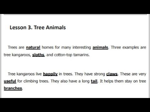 Insight Link 1 Lesson 3 Passage Read Aloud - YouTube