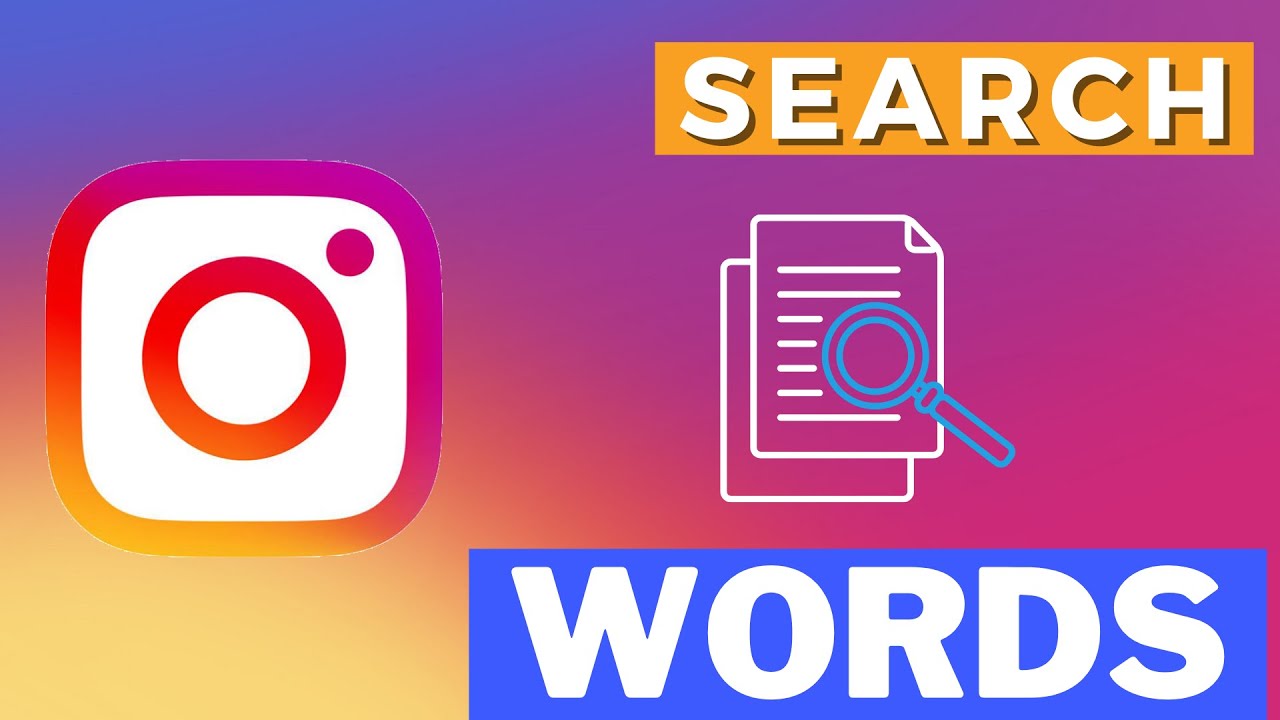 how to Search for words on Instagram direct message - YouTube