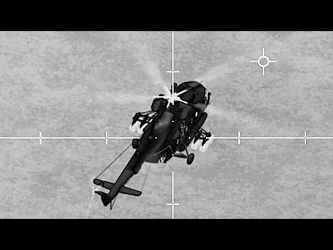 AC-130 SPECTRE Firing All Its Cannons - Airbase And Military Port ...