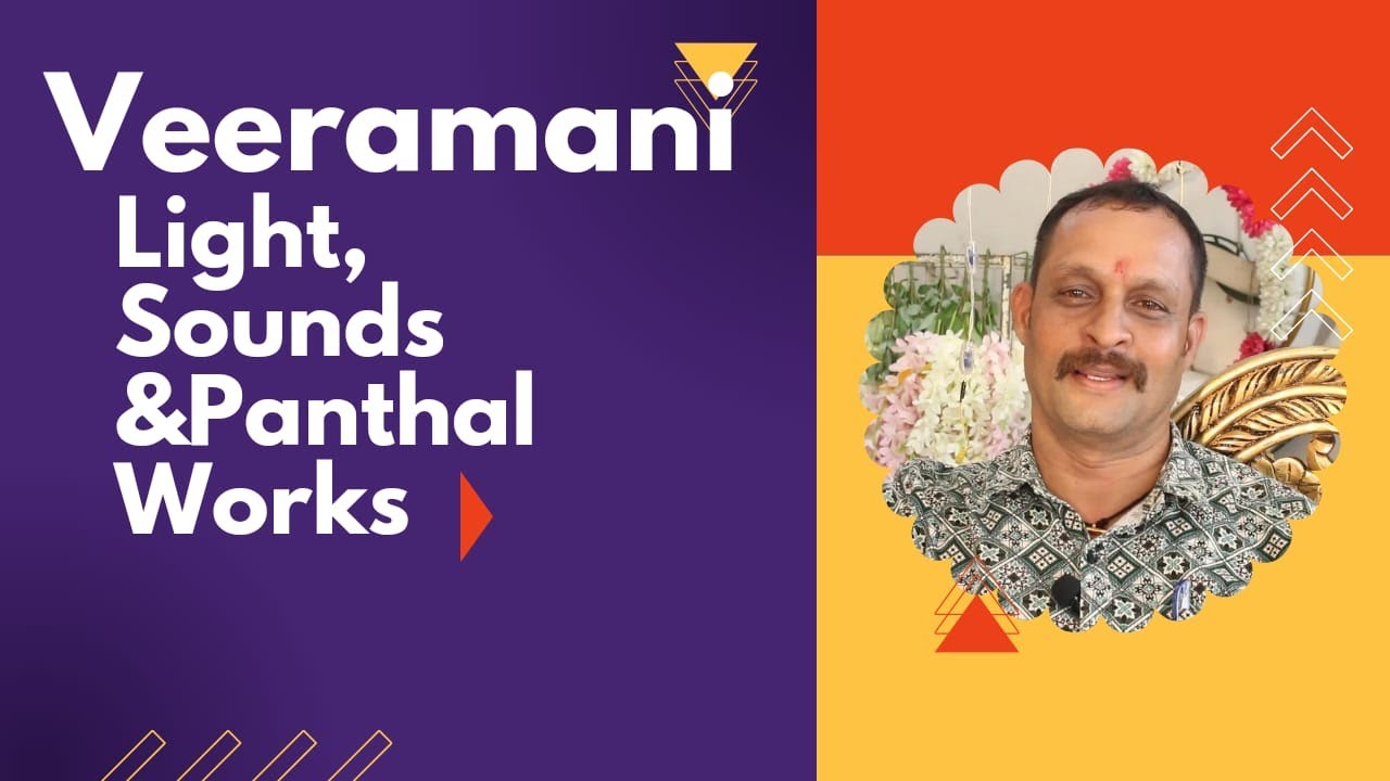 Veeramani light, sounds&panthal works @Business Stories - YouTube