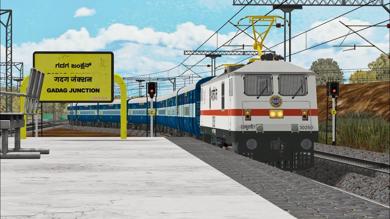 18048 Vasco Da Gama - Shalimar Express | DR SWR (South Western Railway ...