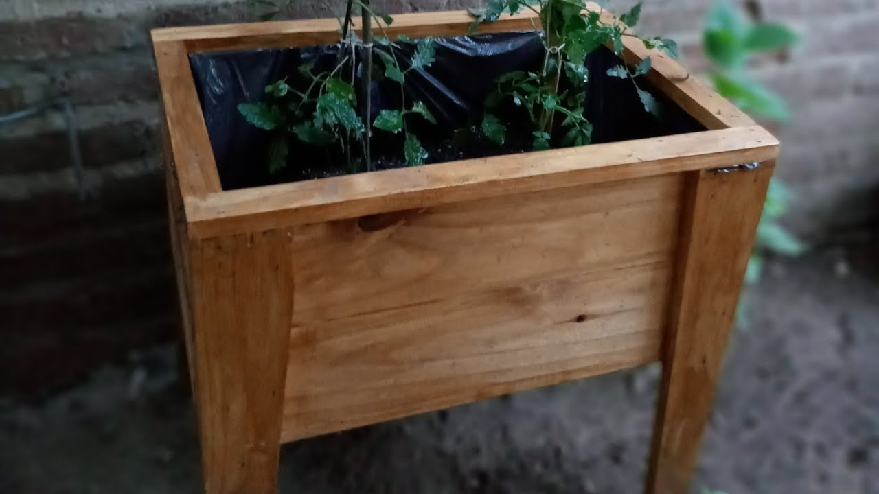 macetero rustico - YouTube