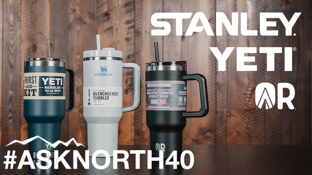 Testing the Stanley, Yeti, & Outdoor Revival Tumblers - YouTube