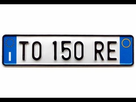 Come inserire la targa italiana su Forza Horizon 2 720p - YouTube